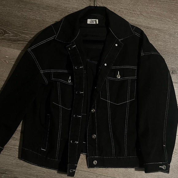Tiger Mist | Jackets & Coats | Tiger Mist Black Denim Jacket | Poshmark